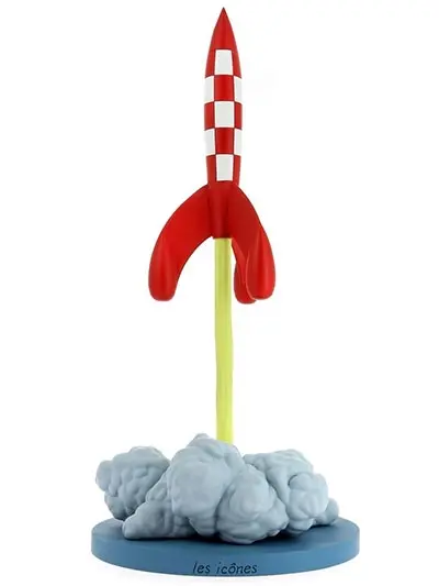 Moulinsart Figura - Tintin, Lunar Rocket