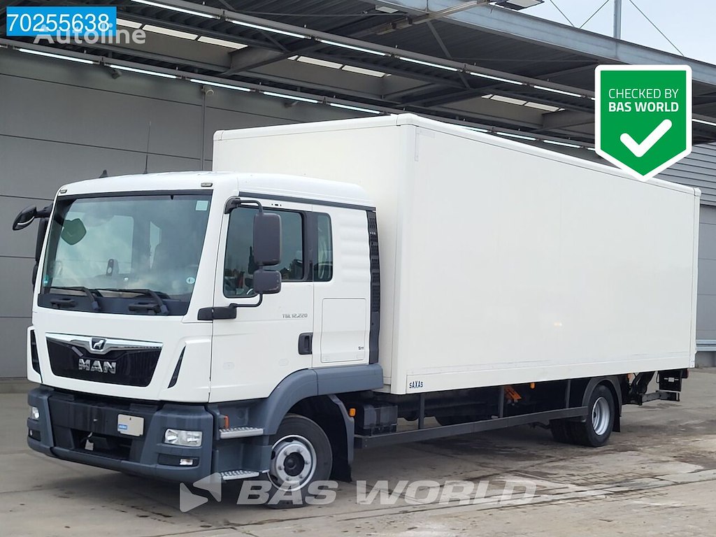 MAN TGL 12.220 4X2 12tonner Sleepercab Ladebordwand Manual Euro 6 kamion furgon