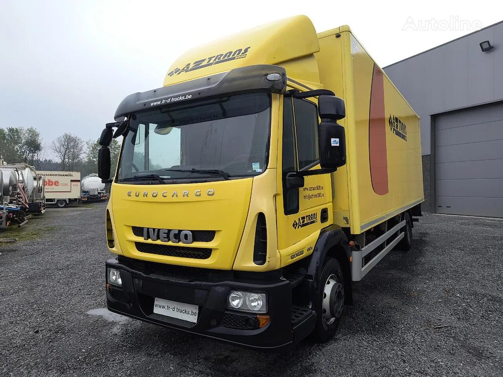 IVECO EuroCargo 120 E22 EEV SIDE PORT + D'HOLLANDIA LIFT 2000 KG kamion furgon