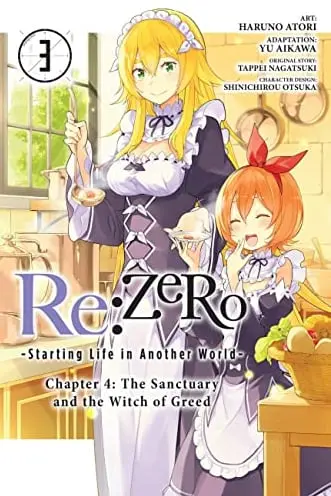 Re:Zero: Starting Life in Another World, Chapter 4 - The Sanctuary and the Witch of Greed, Vol. 3