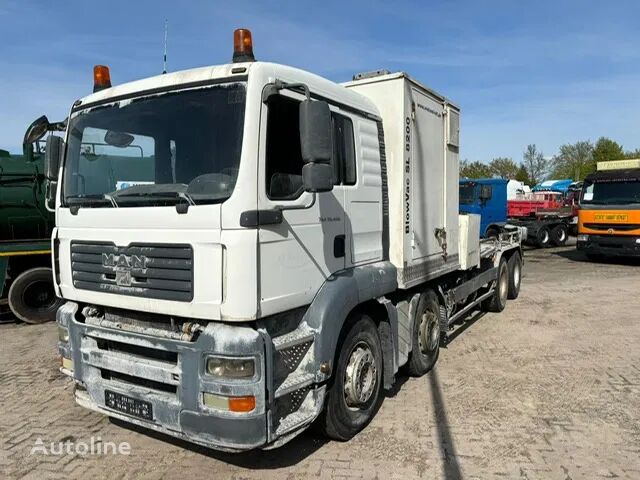 MAN TGA 35.400 8x4 / 13 ton Axle / Manual / Full Steel / Chassis kamion šasija