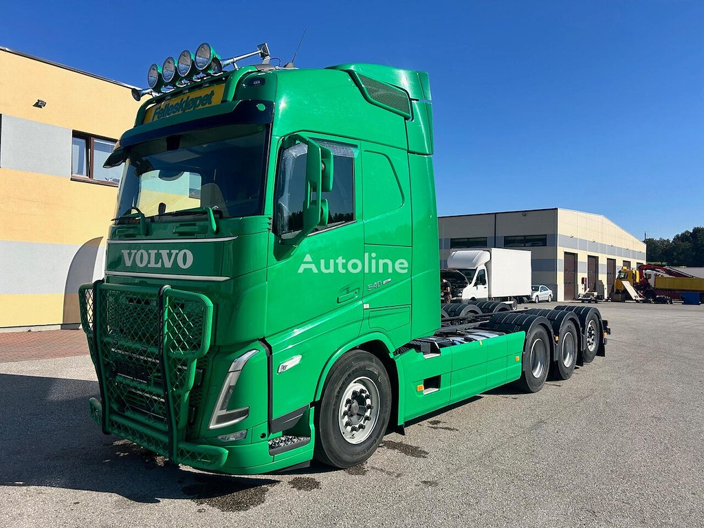 Volvo FH540 8X4 EURO6 + RETARDER + PTO kamion šasija