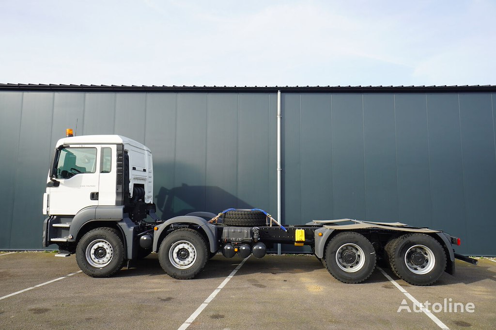 MAN TGS41.400 8X4 BB-WW NEW UNUSED CHASSIS EURO3 kamion šasija