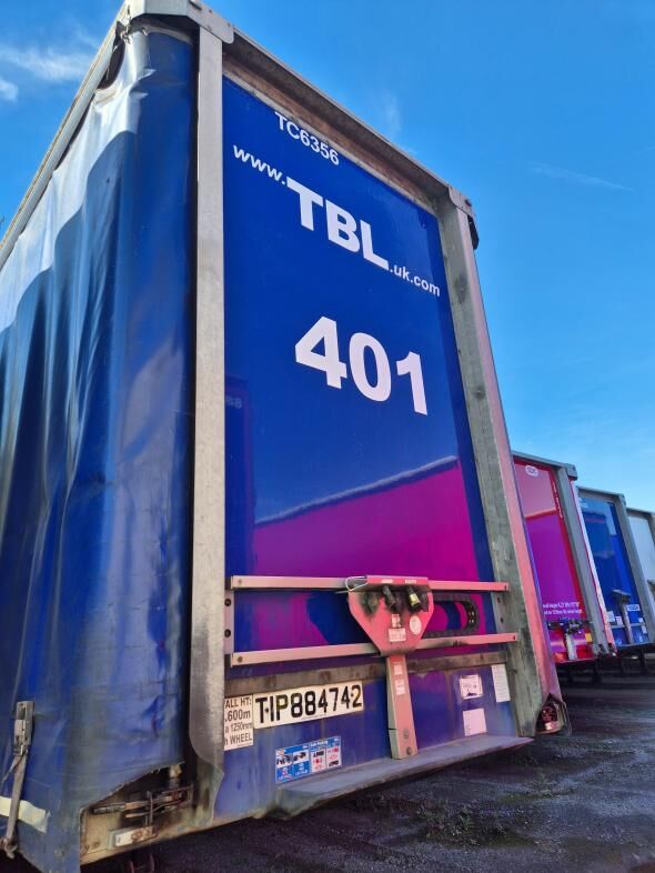 Montracon Curtainsider Trailer poluprikolica sa kliznom ceradom