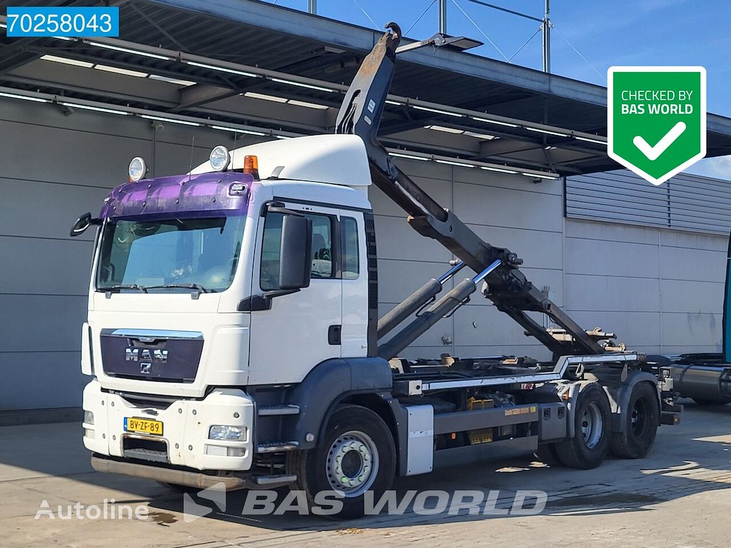 MAN TGS 28.360 6X2 Hiab XR21Z61 Liftachse Automatic Euro 5 kamion rol kiper