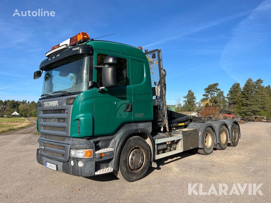 Prodaje se Scania R480 rol kiper sa kukom na aukciji