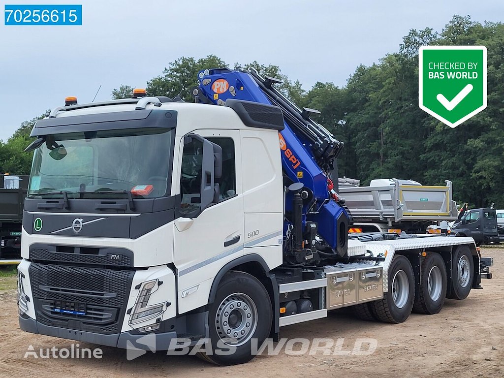 Novi Volvo FM 500 8X4 PM 48526 SP Kran Crane Fly-Jib VEB+ Lift-Lenkachse LE kamion rol kiper