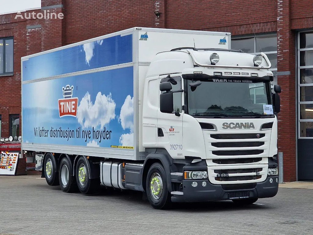 Scania R580 V8 Highline 8X2 -Retarder- Full air- Thermoking - Steering kamion hladnjača