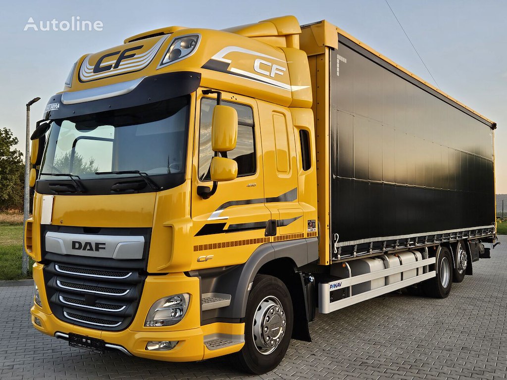 DAF CF 450 kamion sa klizna zavesa cerada