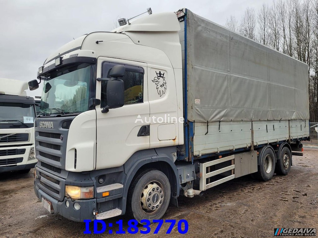 Scania R420 6x2 Manual kamion sa klizna zavesa cerada