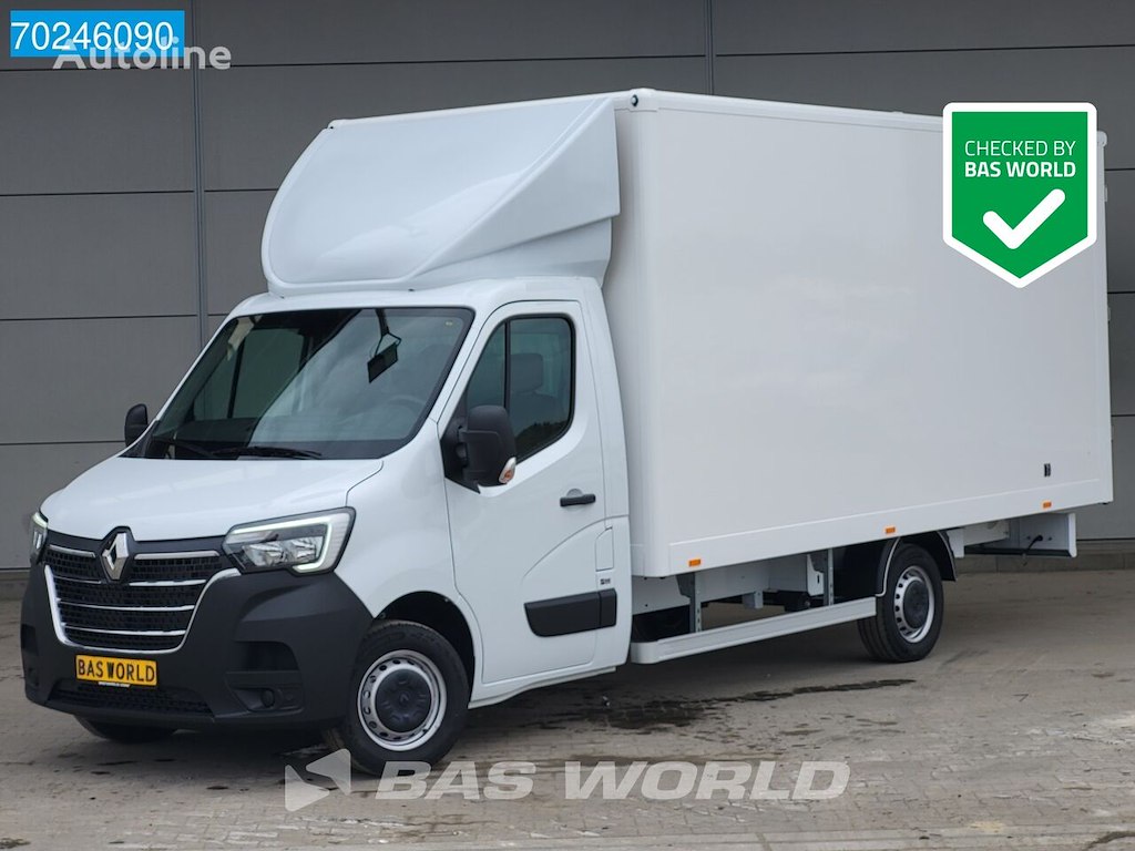 Novi Renault Master 165PK Bakwagen XXL 10 Euro Pallets Achterdeuren Airco Cru kamion furgon < 3.5t