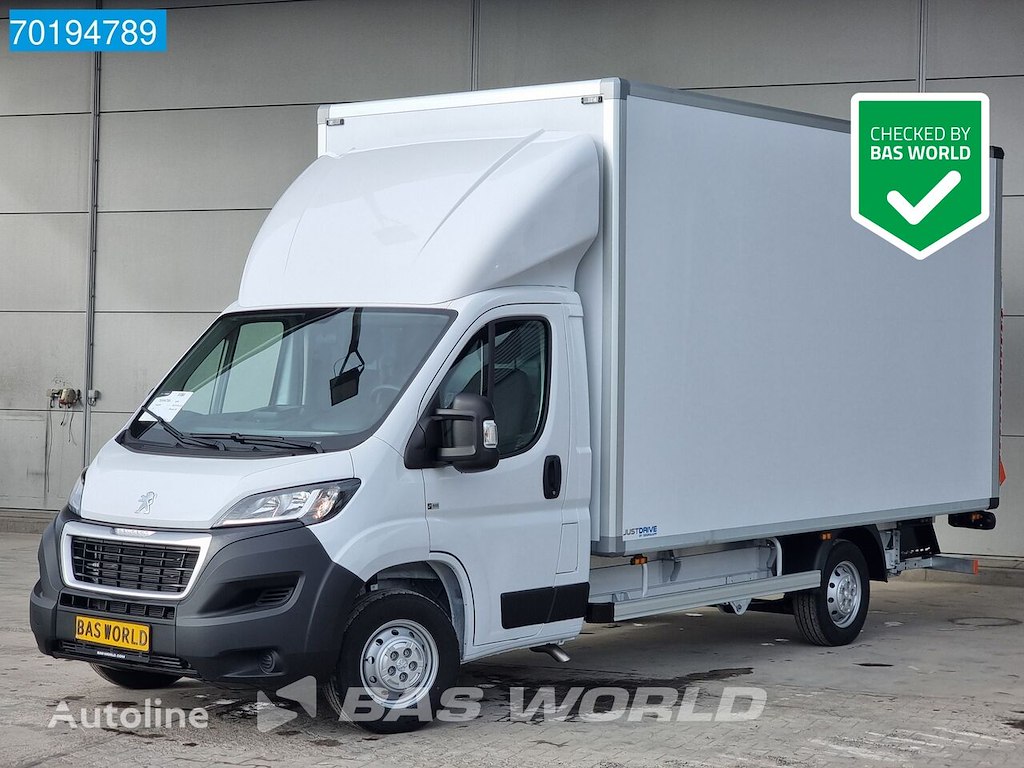 Novi Peugeot Boxer 165PK Bakwagen Laadklep Zijdeur Lat om lat Airco Bluetooth kamion furgon < 3.5t