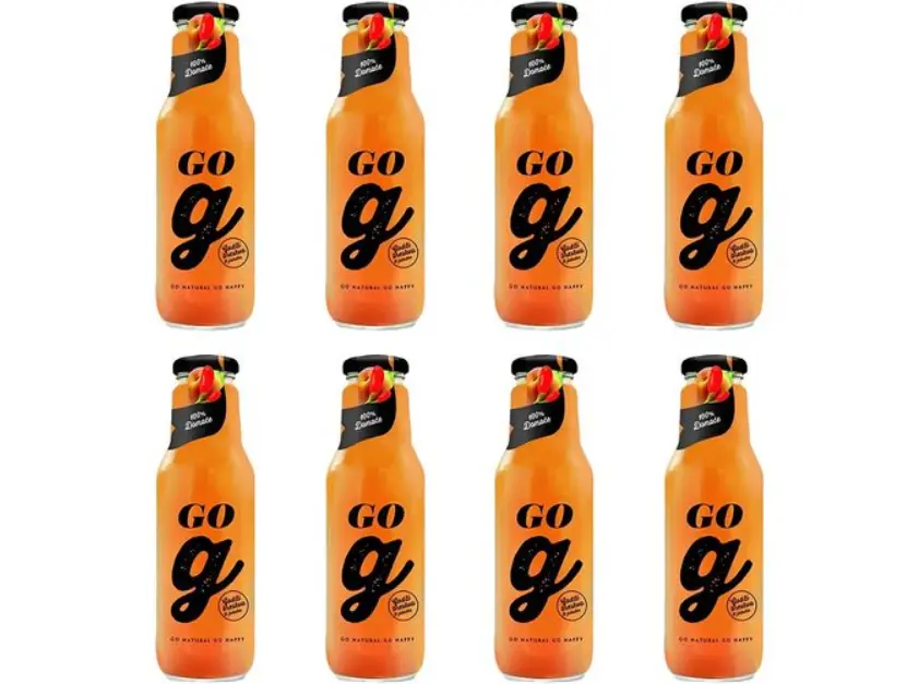 Go G Ceđeni sok od breskve, Family pack, 8 komada, 750ml