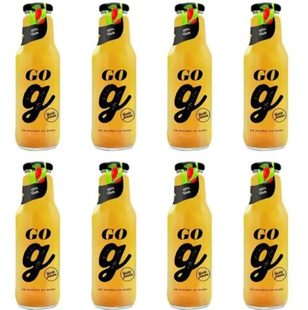 Go G Ceđeni sok od jabuke, Family pack, 8 komada, 750ml