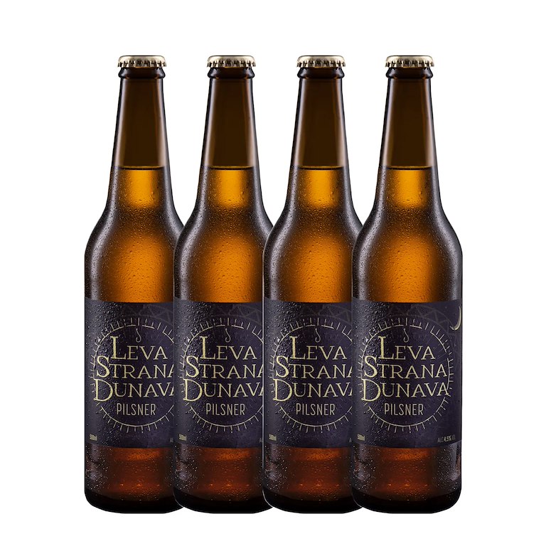 Zzapi Pivo Leva strana Dunava, 0.5l, 4 komada