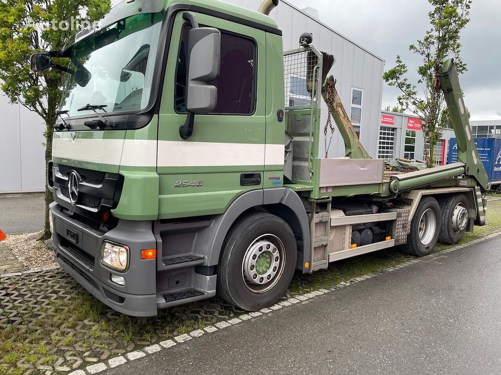 Mercedes-Benz 2546 6x2 Absetzkipper 79tkm Swiss truck vozilo za prevoz kontejnera