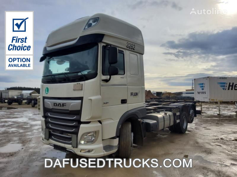 DAF FAN XF480 vozilo za prevoz kontejnera