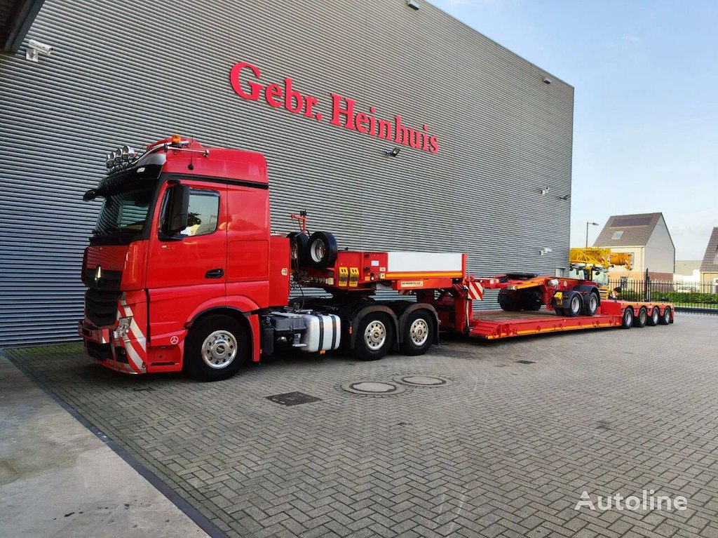 Faymonville STBZ-4VA Dolly D-2 + Mercedes Benz Actros 2658 6x4 poluprikolica sa niskom platformom