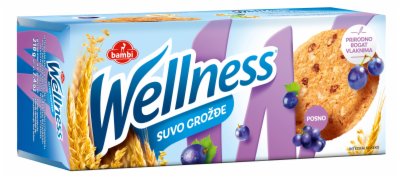 KEKS INTEGRALNI SUVO GROŽĐE WELLNESS 210G
KEKS INTEGRALNI SUVO GROŽĐE WELLNESS 210G