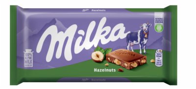 ČOKOLADA MLEČNA SA LEŠNIKOM MILKA 80G
ČOKOLADA MLEČNA SA LEŠNIKOM MILKA 80G