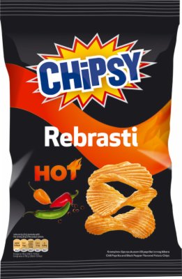 ČIPS REBRASTI HOT CHIPSY 140G
ČIPS REBRASTI HOT CHIPSY 140G