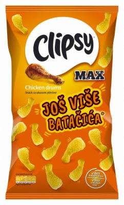 FLIPS MAX CHICEN CLIPSY 120G
FLIPS MAX CHICEN CLIPSY 120G