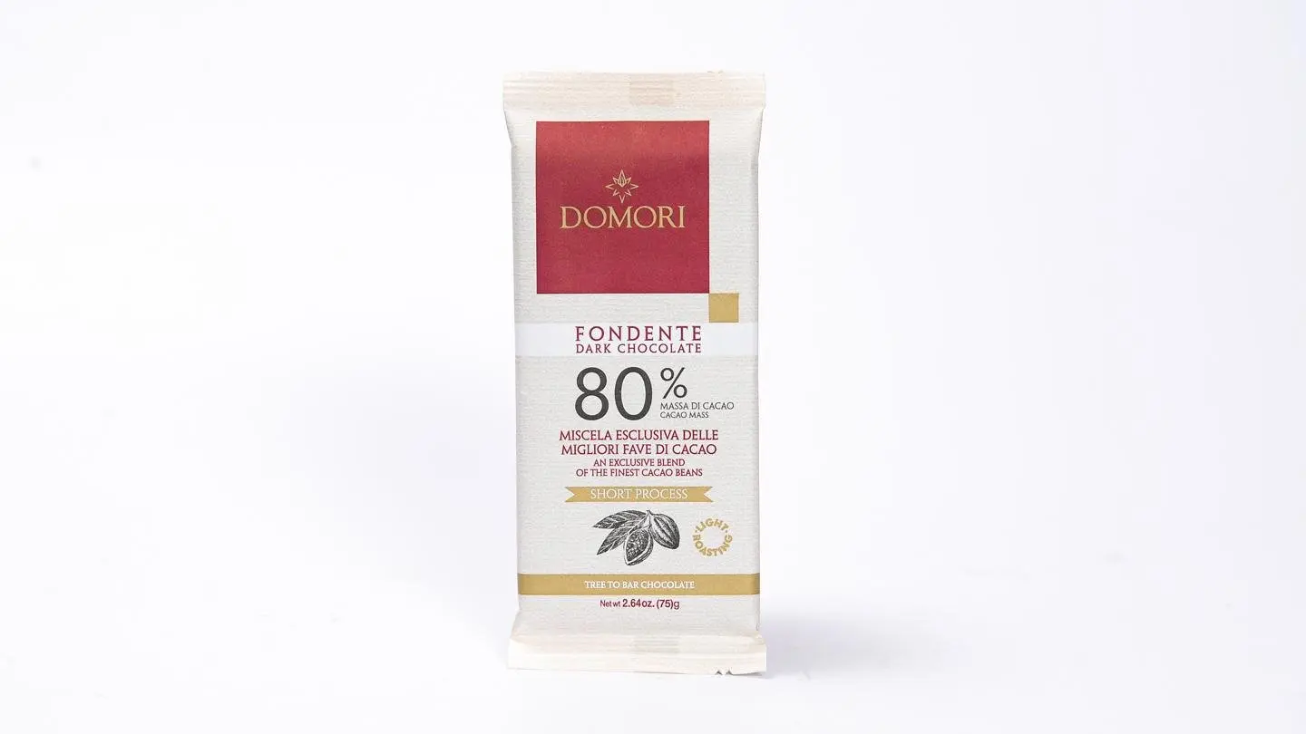 Domori Crna čokolada, 80% kakao, 75g