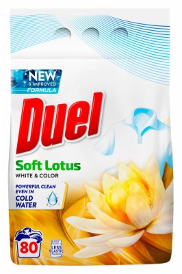 DETERDŽENT ZA VEŠ SOFT LOTUS DUEL 7.2KG
DETERDŽENT ZA VEŠ SOFT LOTUS DUEL 7.2KG