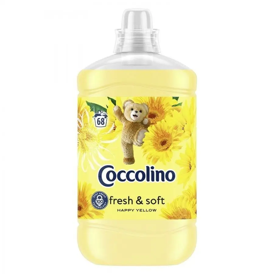 Coccolino Omekšivač za veš Happy Yellow, 1,7l