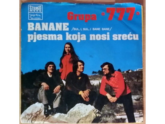 SP 777, grupa - Banane / Pjesma koja nosi sreću (73) NM