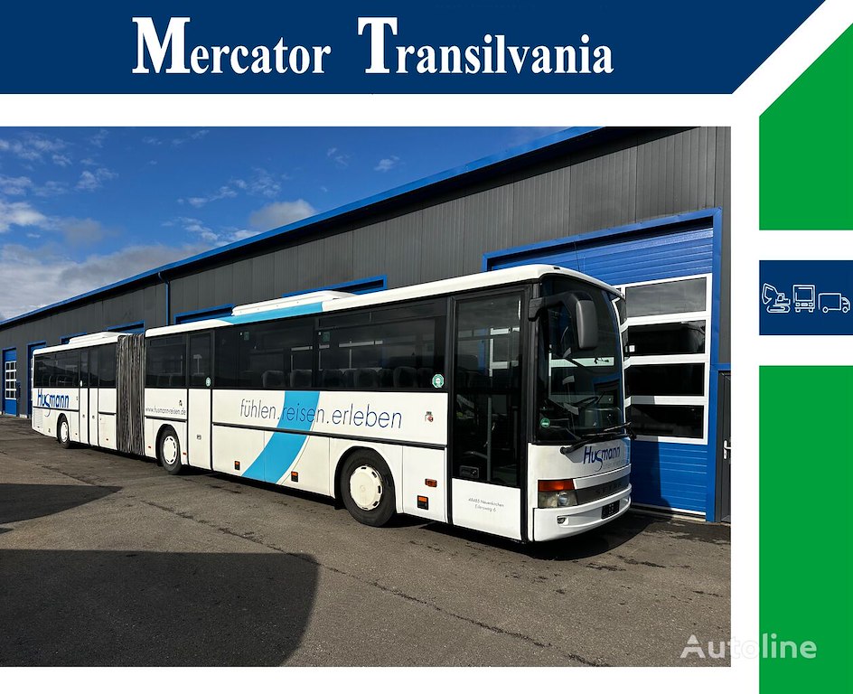 Setra SG 321 UL / Klima / Retarder / 78+36 Scaune / 510 947 km zglobni autobus