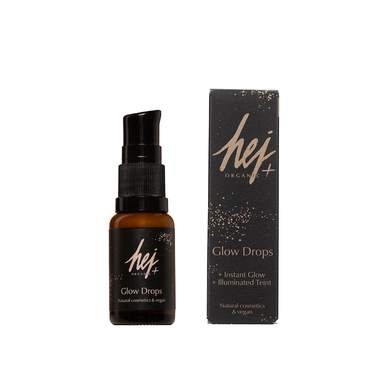 hej ORGANIC + Glow Drops, hajlajter sa niacinamidom, 14ml