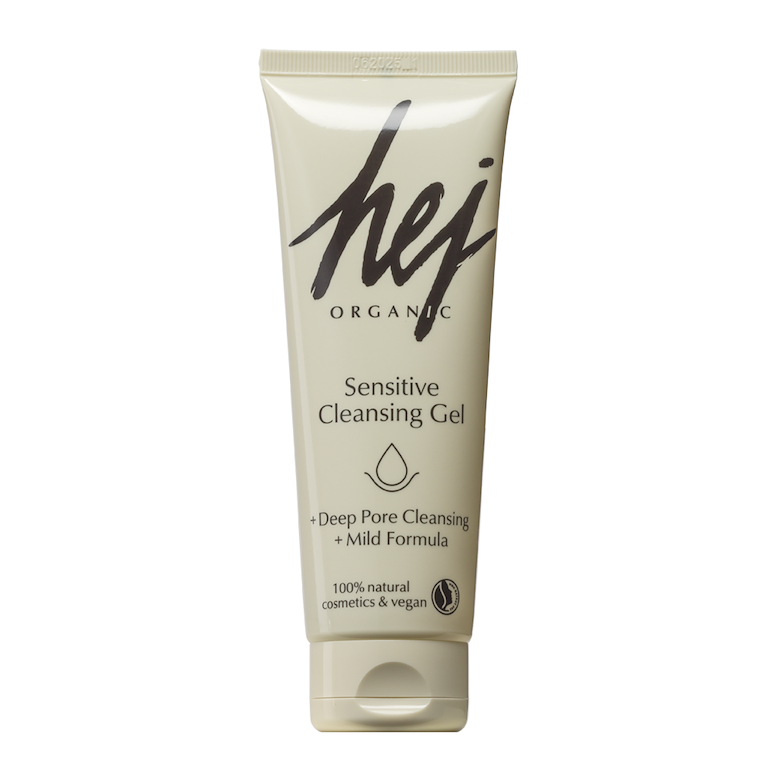 hej ORGANIC Sensitive gel za čišćenje kože lica, 125ml