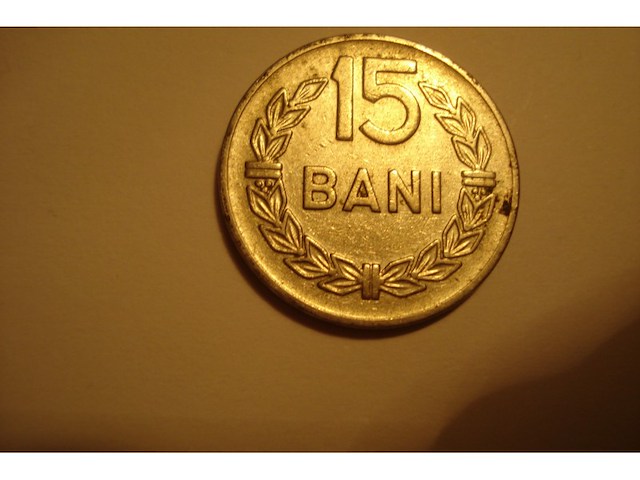 K - RUMUNIJA - 15 BANI - 1966