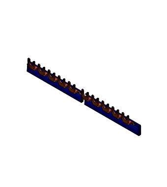 C-sabirnica N-provodnik, prelomni, 16mm², plava, 1m
Može se izbiti, može se skratiti sa obe strane, TE=17,8mm, kompatibilno sa proizvodima iz AMPARO, BC, BM i BO serije.