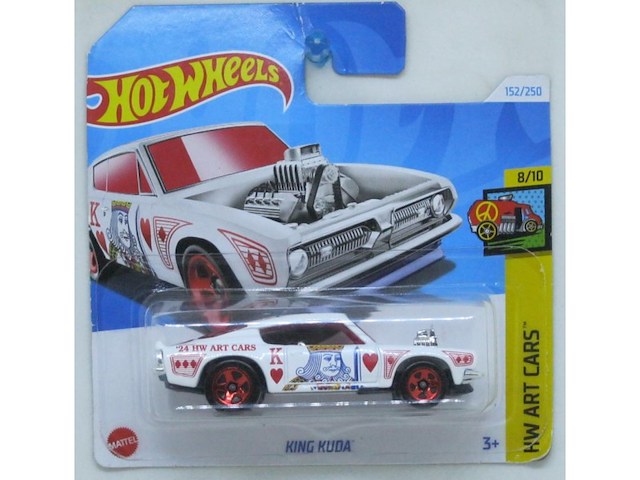 hot wheels plymouth cuda `69 `king kuda`