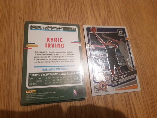 Kartice Donruss Optic Basketball 2023-2024 (Panini)