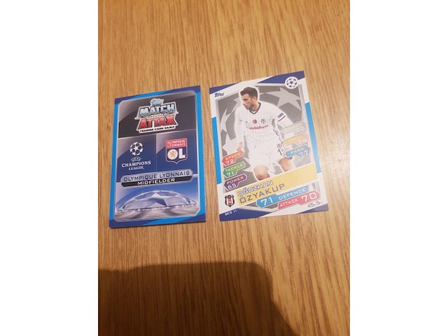 Kartice Champions League 2016-2017 (Match Attax Topps)