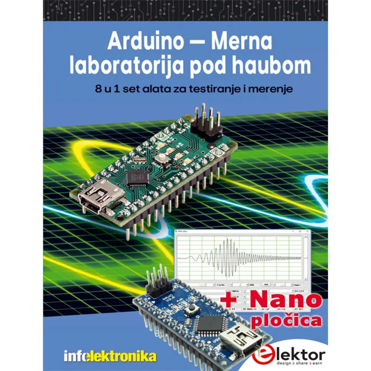 ARDUINO Merna laboratorija pod haubom: 8 u 1