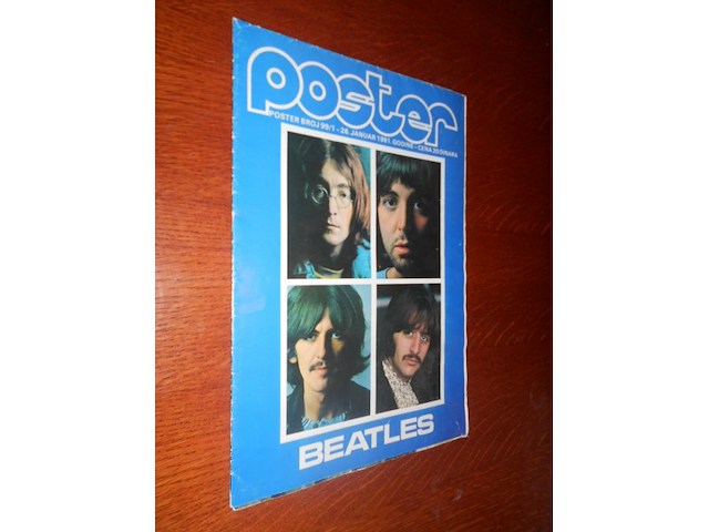 beatles poster 99-1 26.1.1981.g.