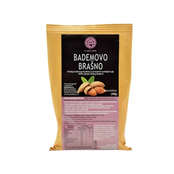 Bademovo brašno 47% Lucar