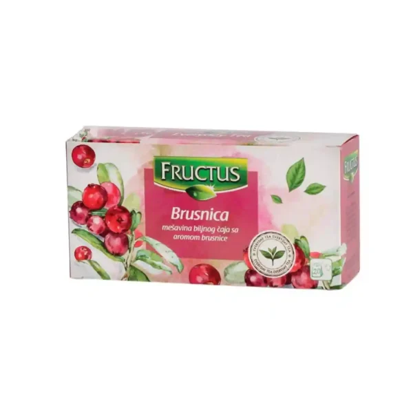 Čaj Brusnica 20 kesica 40 g Fructus