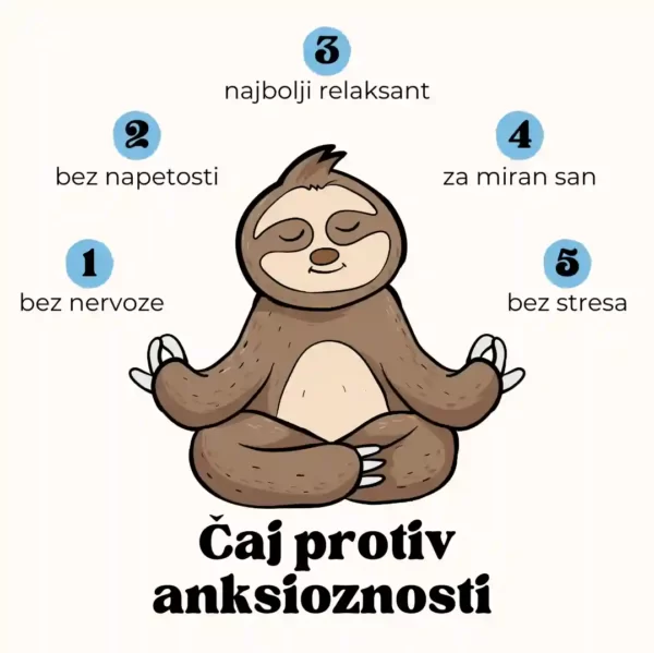 Čaj protiv anksioznosti i smanjenje kortizola 100g