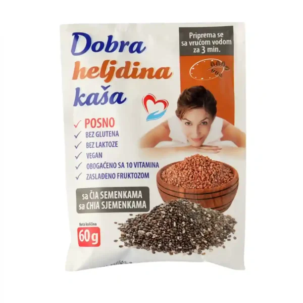 Dobra heljdina kaša sa čija semenkama 60 g