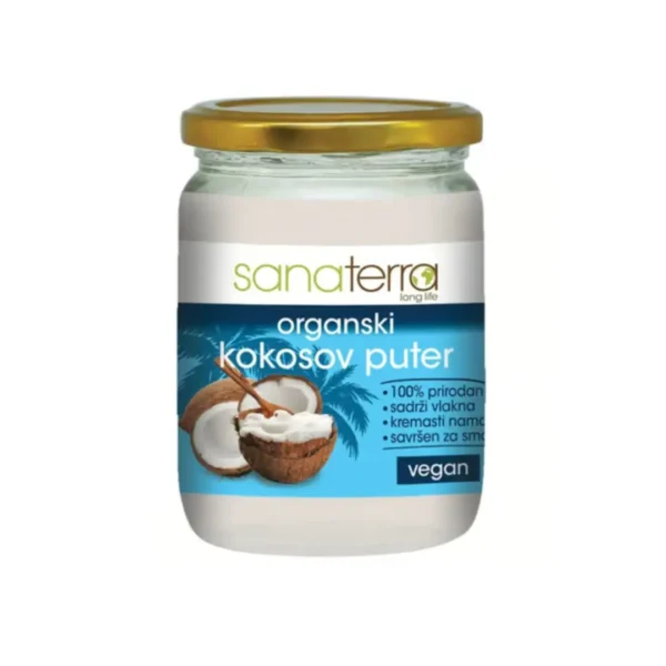 Kokosov puter 200 ml Sanatera