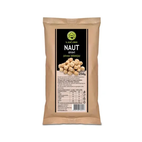 Naut sirovi 250 g Lucar