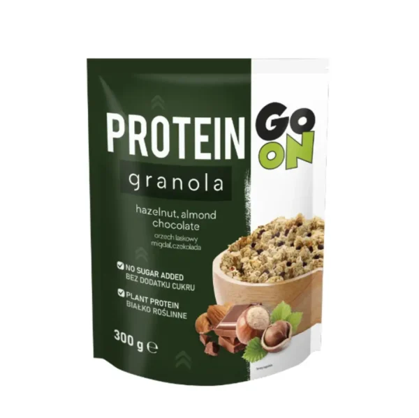 Protein Granola-lešnik, badem, čokolada 300g