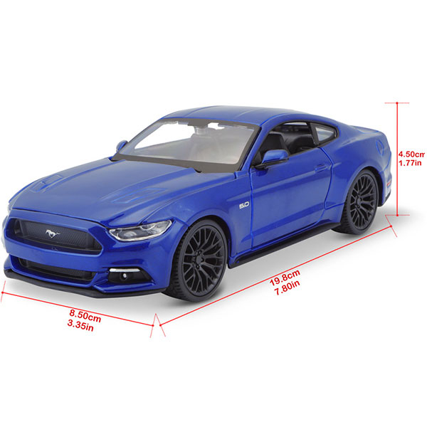 Maisto Metalni model autića 1:24 2015 Ford Mustang GT 31508BU