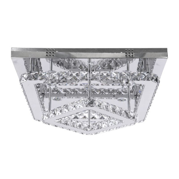 LED luster plafonjera 50x50cm DAVID 72W 6000K + daljinski
