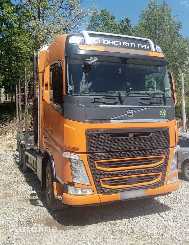 Volvo FH 460 Holztransporter, Kran, Greifer kamion za prevoz drva